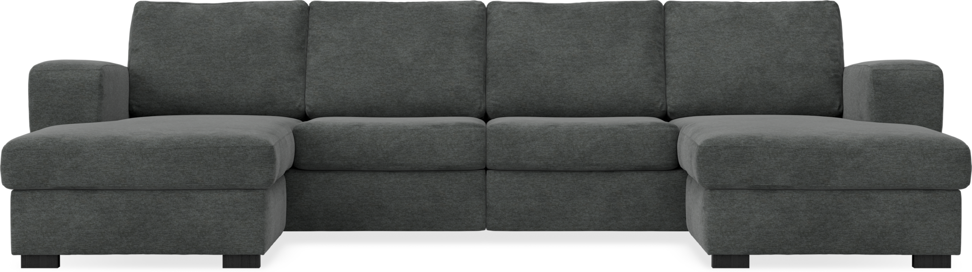 Friday 2-sits soffa med två schäslonger | Mio