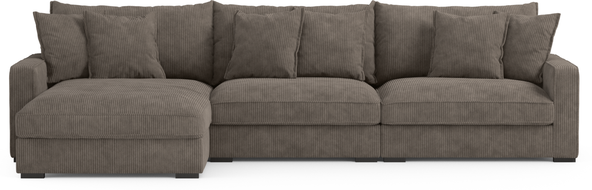 Rossi 3-sits soffa med schäslong vänster | Mio