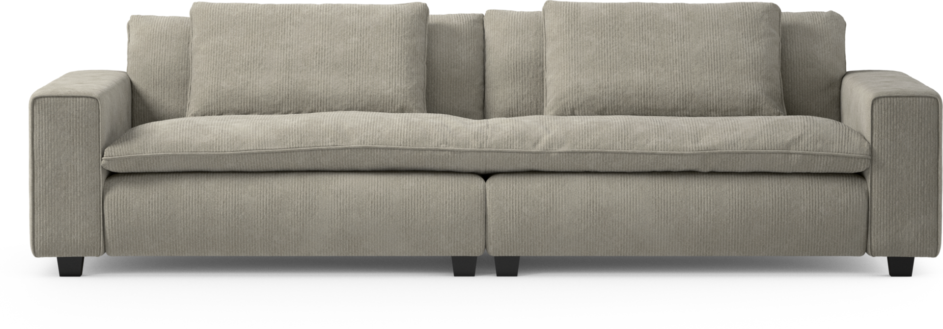 Bellora 4-sits soffa, hel dyna | Mio