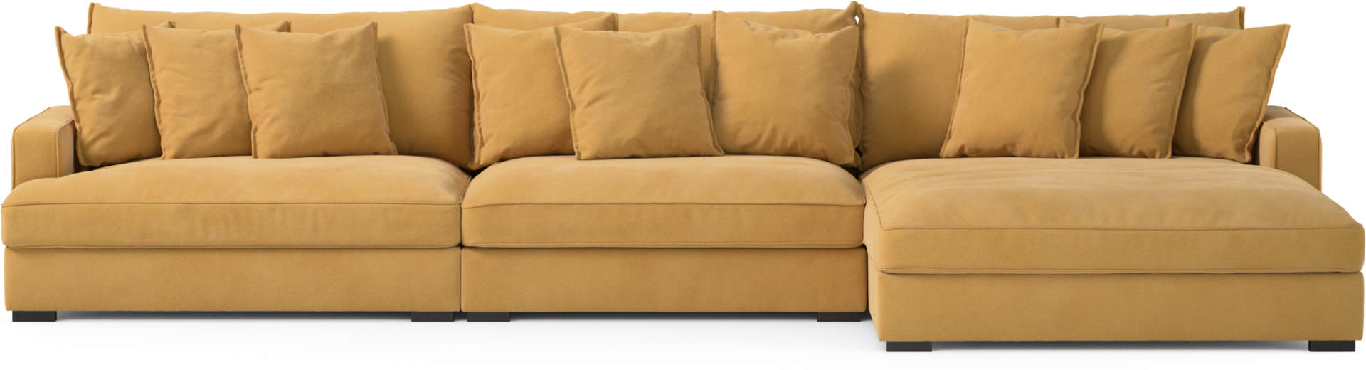 Rossi 4-sits soffa med schäslong XL höger | Mio