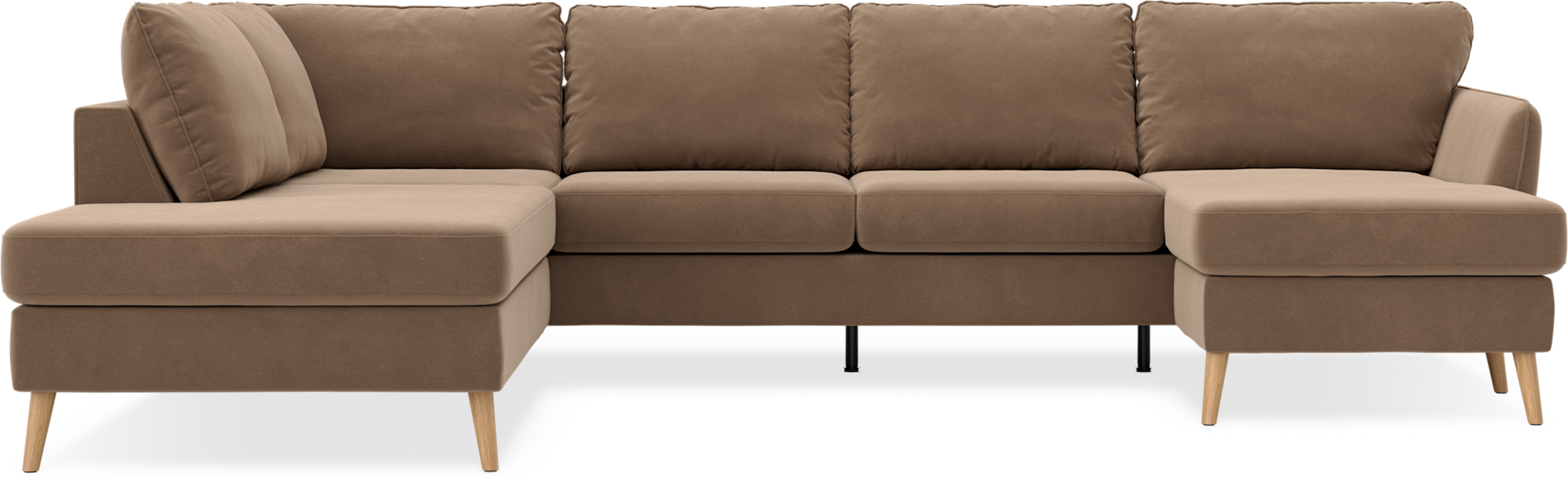 County 3-sits soffa med divan vänster och schäslong höger | Mio