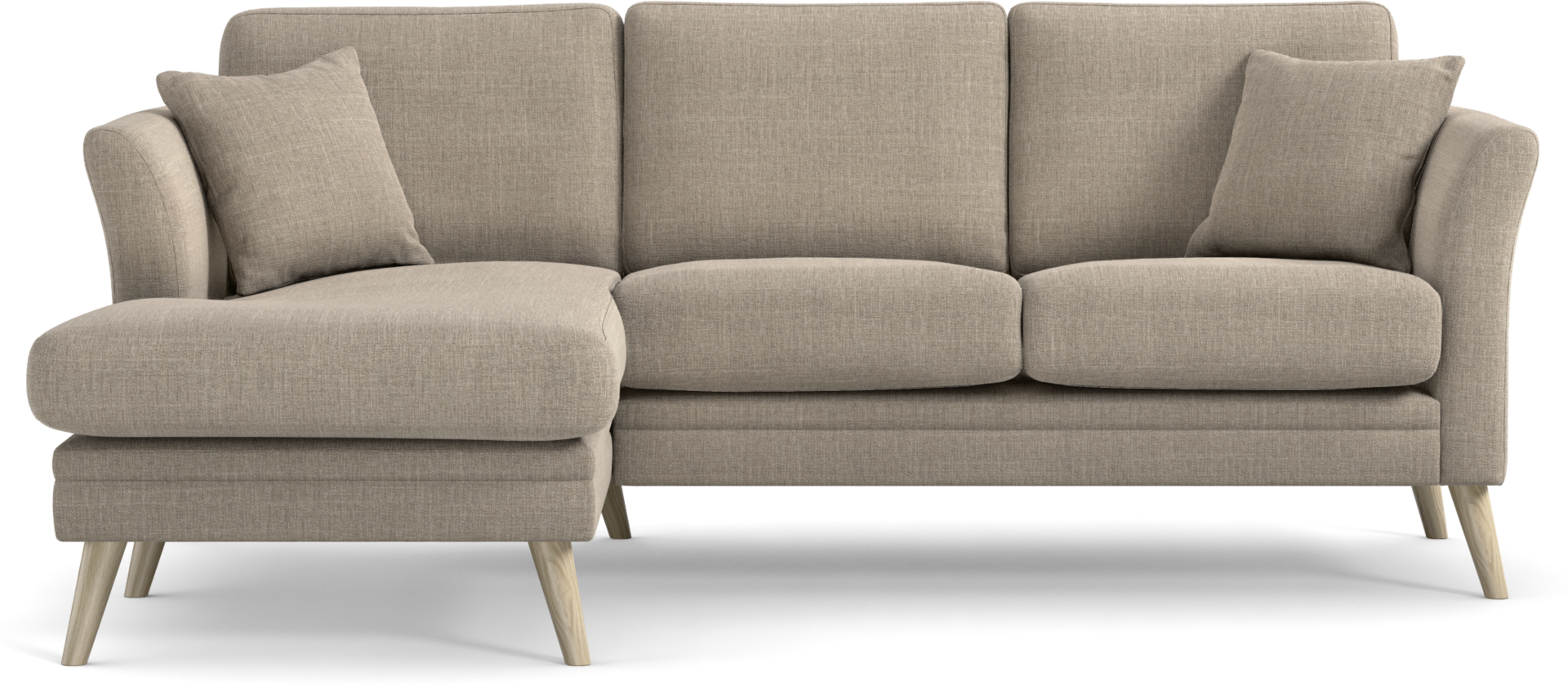 Eden 2-sits soffa med schäslong | Mio